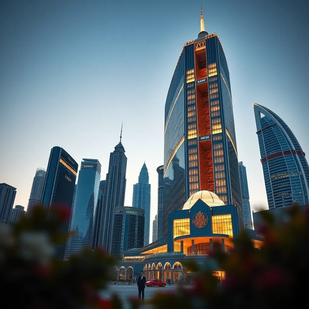 Exploring the Exchange Tower in Business Bay