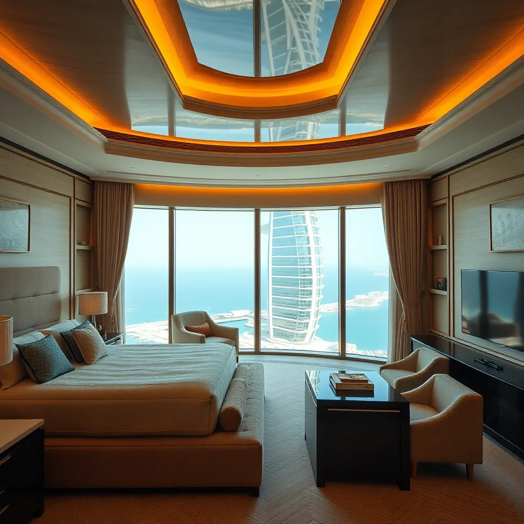 Discovering the Luxury Rooms of Burj Al Arab