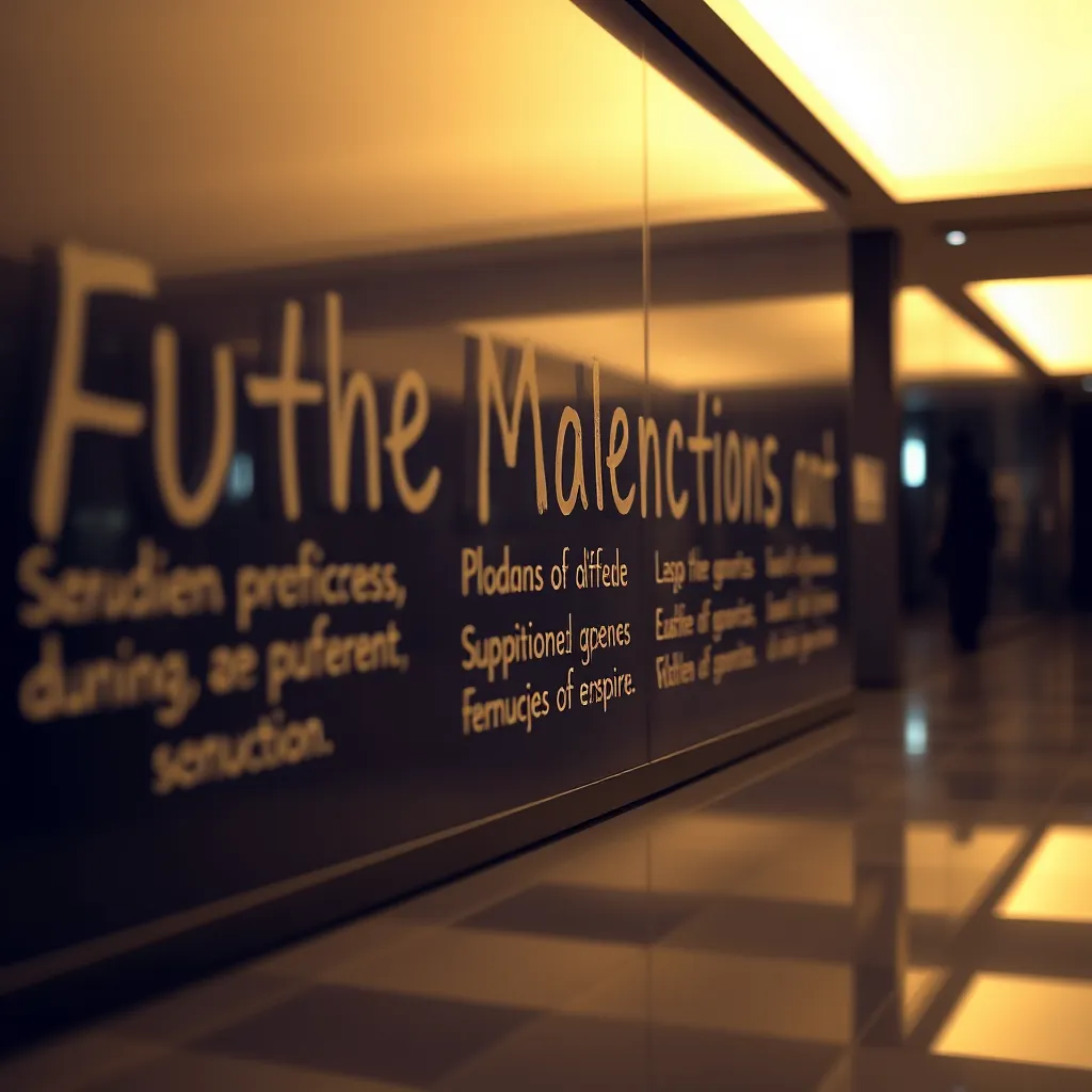 Exploring the Written Expressions at the Museum of the Future