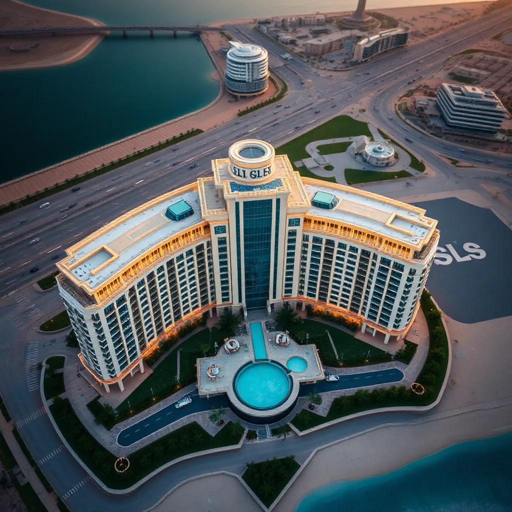Exploring the Luxurious SLS Hotel and Residences Dubai
